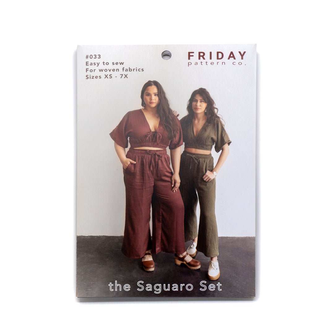 The Saguaro Set by Friday Pattern Company | Blackbird Fabrics