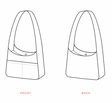 Mia Messenger Bag by BF Patterns - PDF Download | Blackbird Fabrics