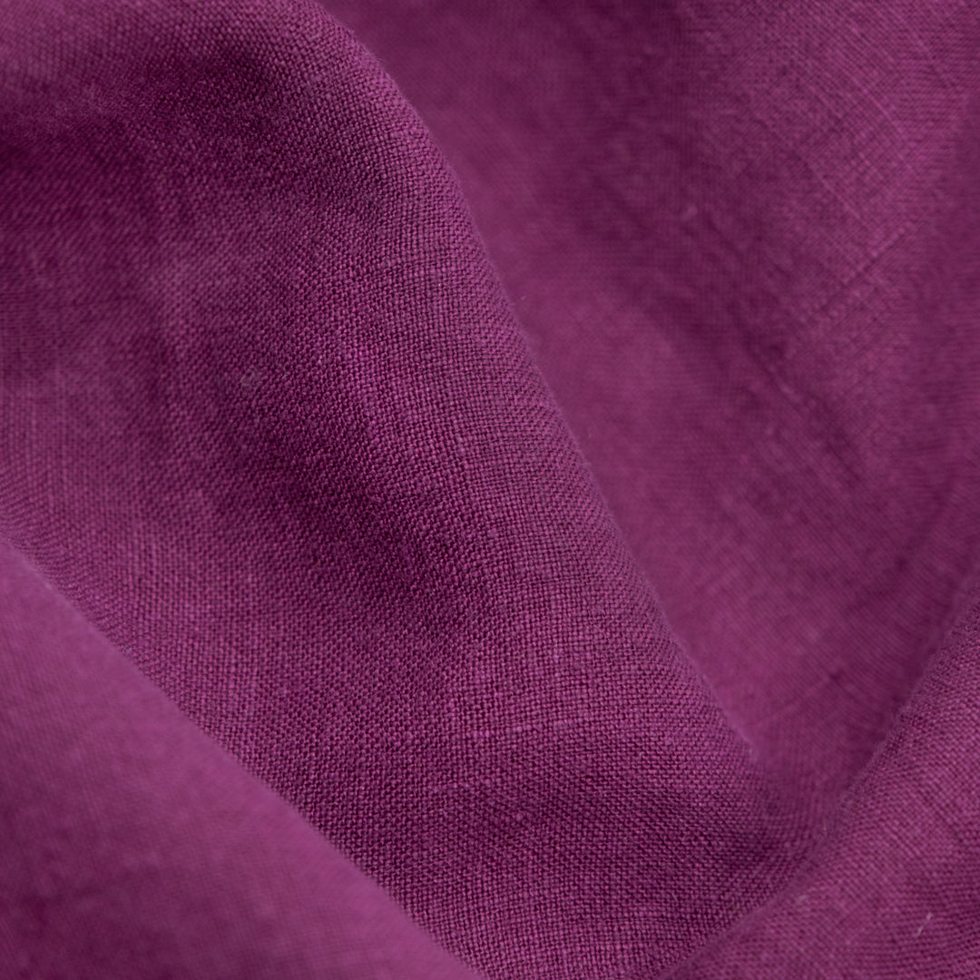 Washed Linen - Fig | Blackbird Fabrics