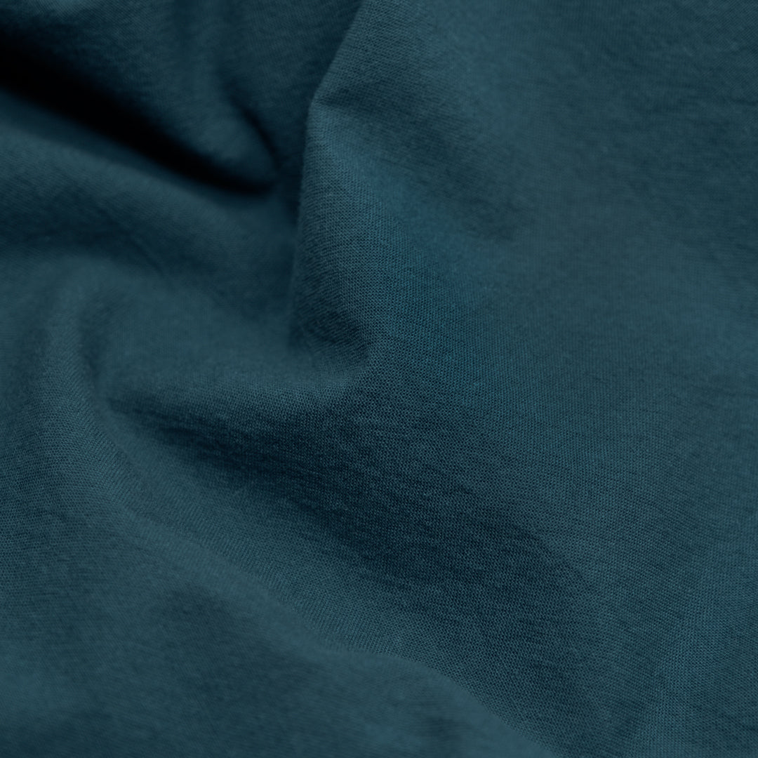 4.5oz Sandwashed Cotton - Lagoon | Blackbird Fabrics