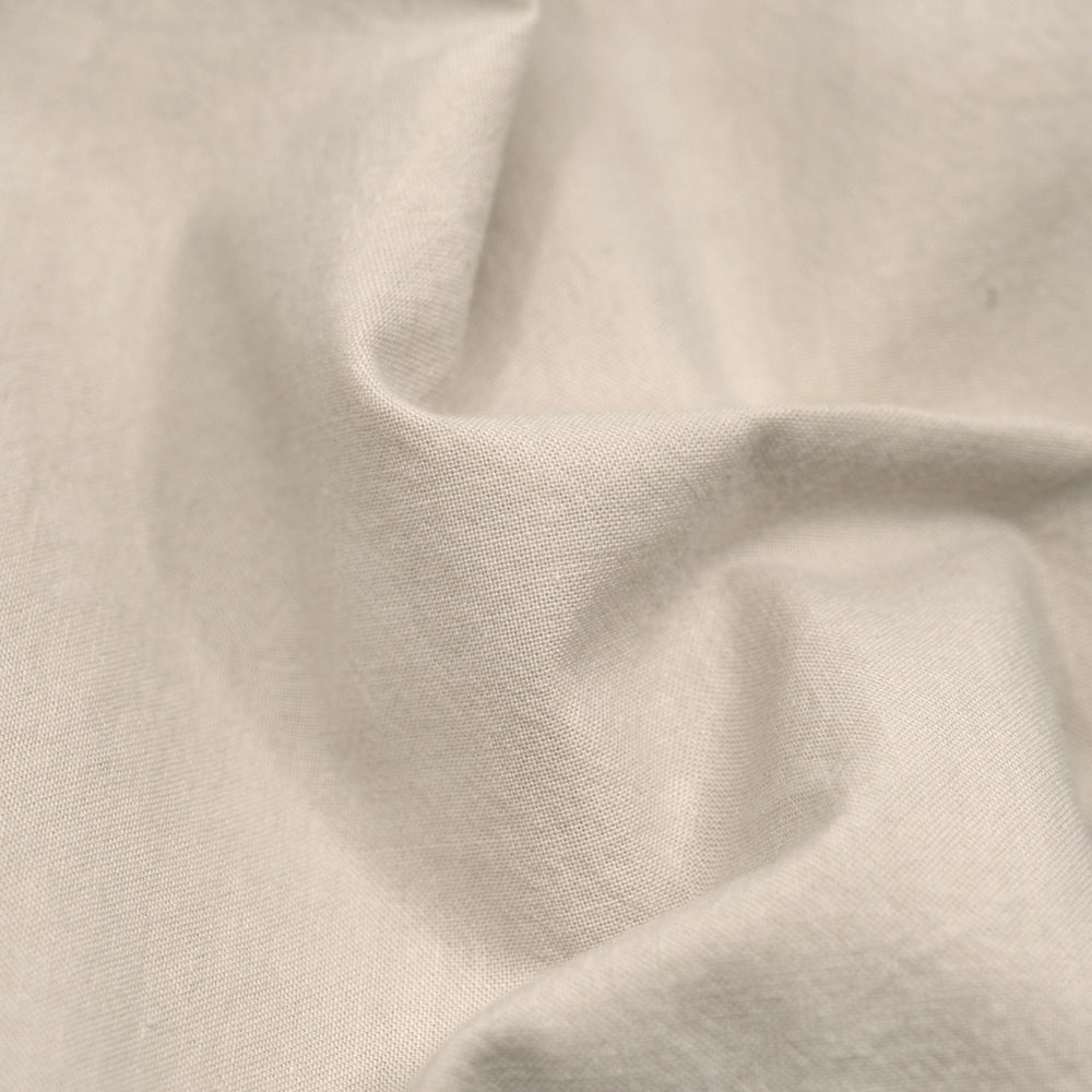 4.5oz Sandwashed Cotton - Salt | Blackbird Fabrics