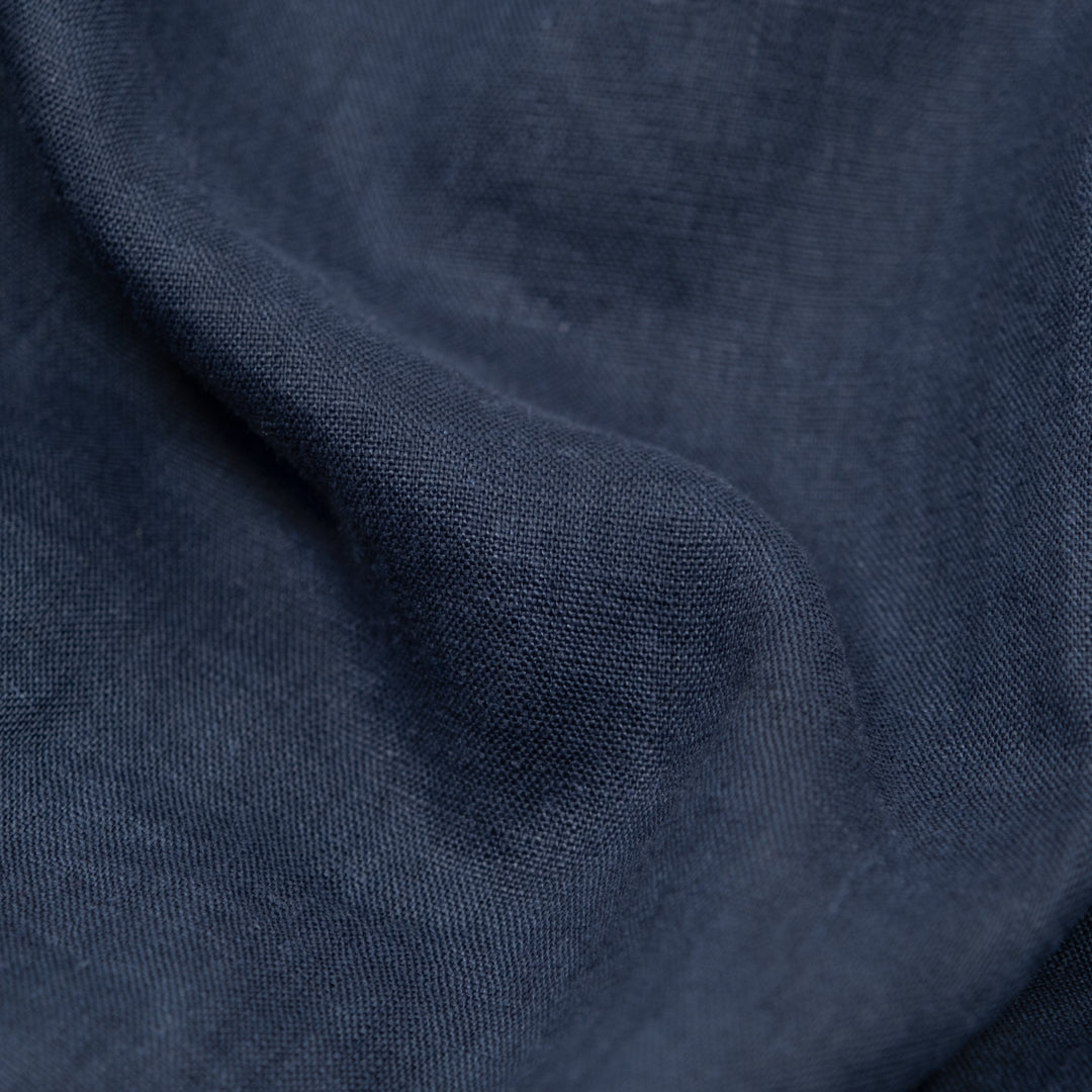 Everyday Linen - Vintage Navy | Blackbird Fabrics
