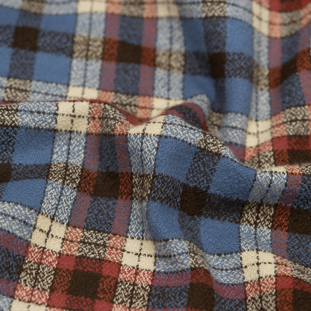 Plaid Cotton Flannel - Chalet | Blackbird Fabrics