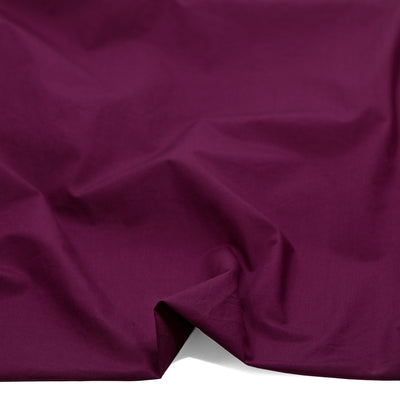 Washed Cotton Poplin - Fig | Blackbird Fabrics