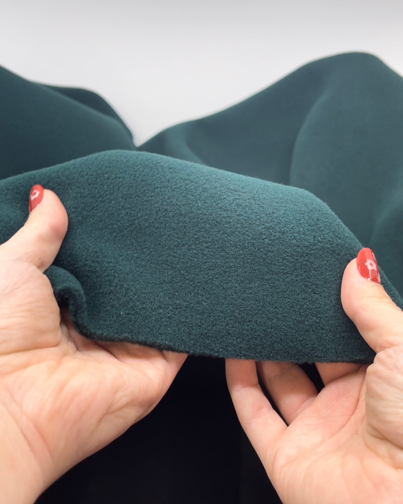 Deadstock Heavyweight Polartec® Fleece - Cabernet | Blackbird Fabrics