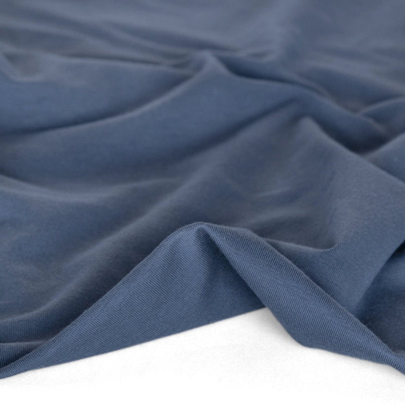 Cotton Modal Jersey Knit - Pacific | Blackbird Fabrics