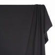 4.5oz Sandwashed Cotton - Black | Blackbird Fabrics