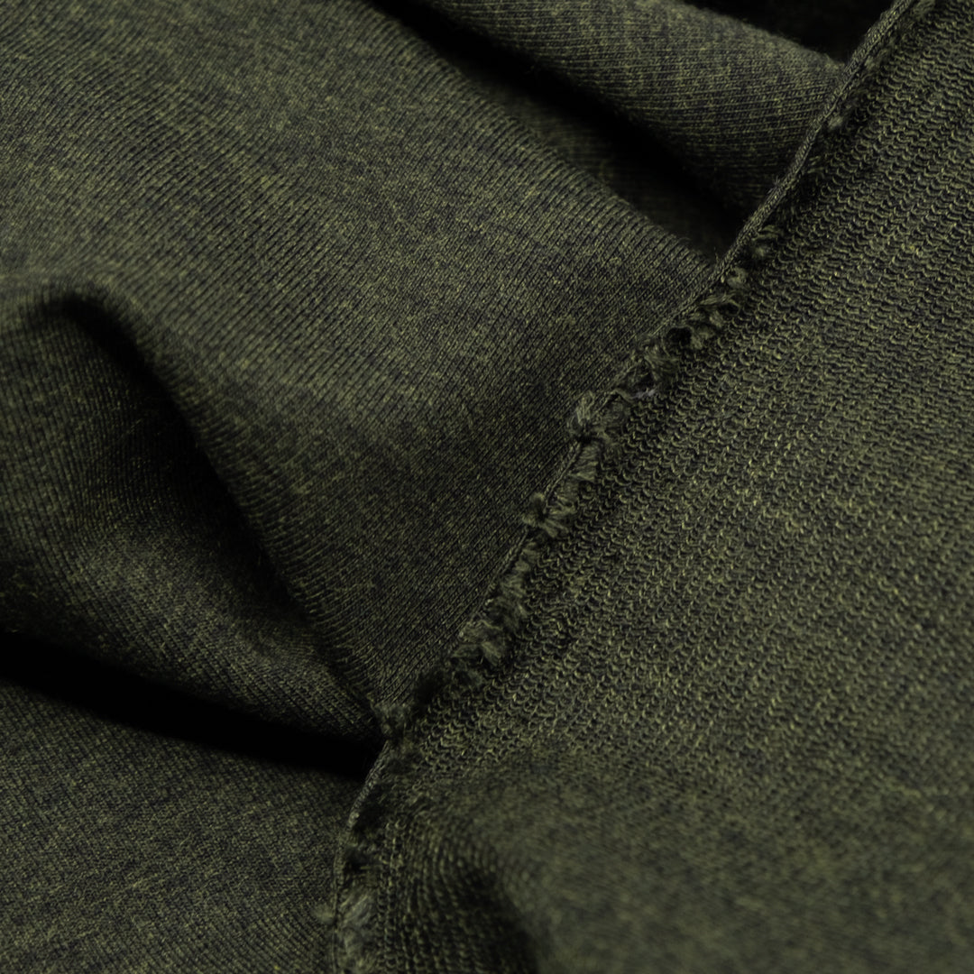 Day Off French Terry - Heather Forest | Blackbird Fabrics