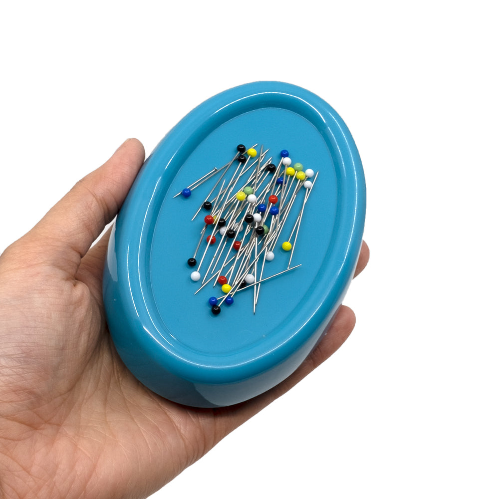 Magnetic Pin Holder - Sky Blue | Blackbird Fabrics